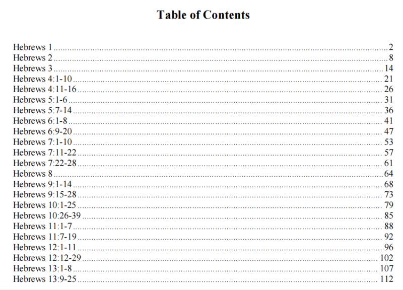 Study Hebrews: A Practical 23 Week Bible Study for Leaders and Groups