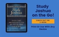 Chapter by Chapter Inductive Bible Studies in Joshua - Joshua 1 - With ...