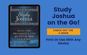 Chapter by Chapter Inductive Bible Studies in Joshua - Joshua 1 - With ...
